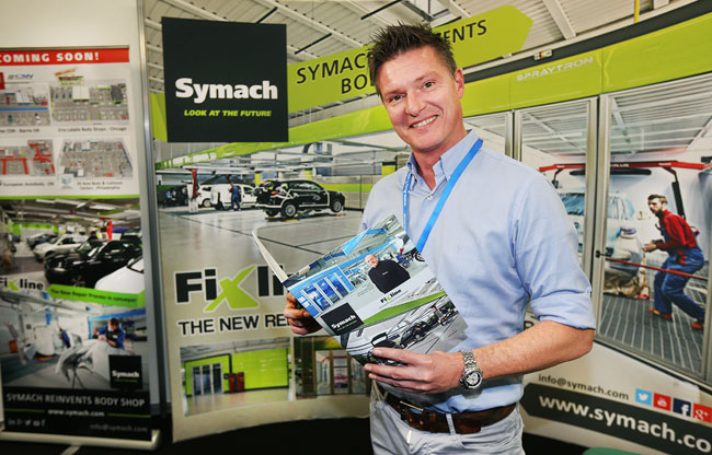 Symach debuts FixLine System at Auto Trade EXPO - Bodyshop.ie
