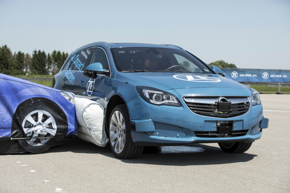 ZF presents pre-crash external side airbag system – Bodyshop.ie
